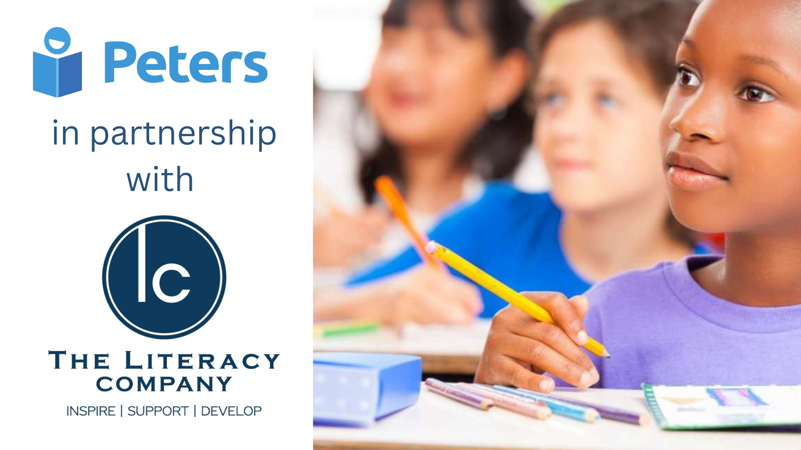 Peters and The Literacy Company launch new partnership - Peters
