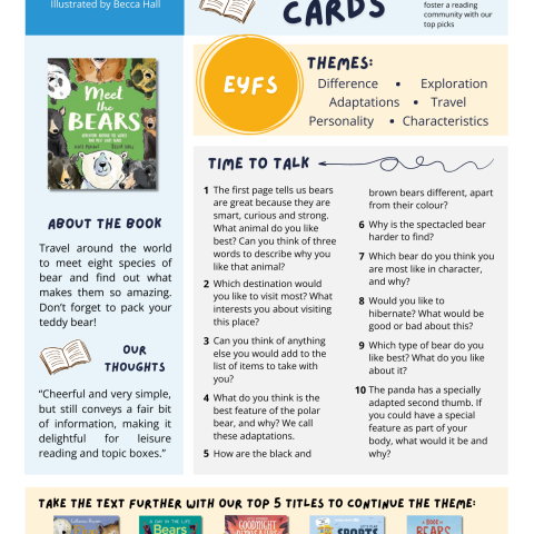 Book Talk Cards | The Reading Framework - Peters